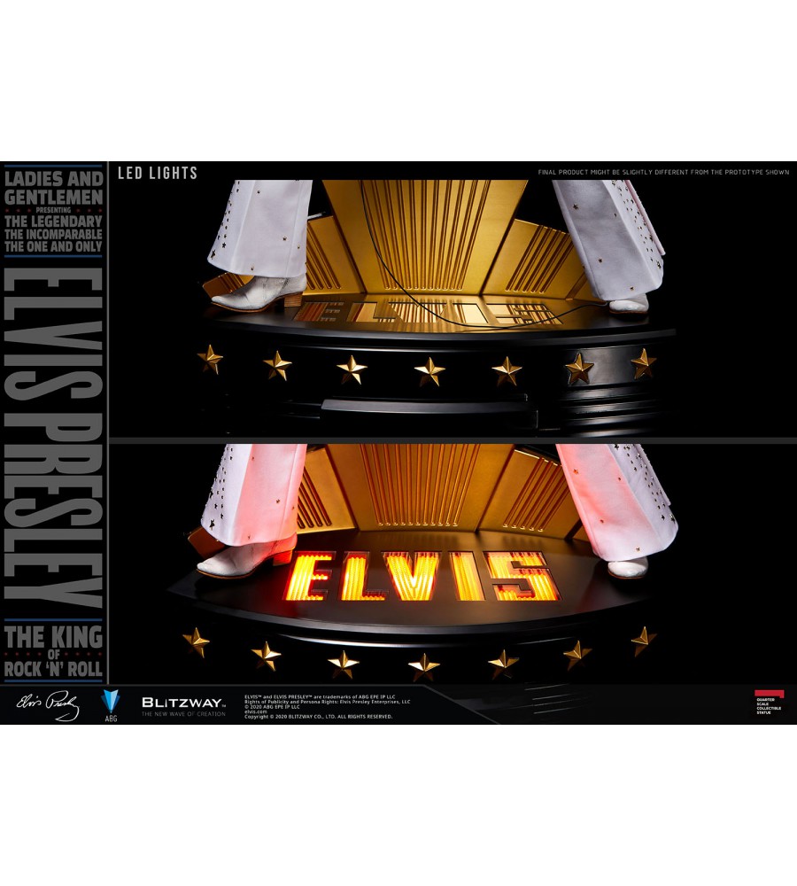 Elvis Presley: Elvis Aloha American Eagle 1/4 scale Statue - Visiontoys