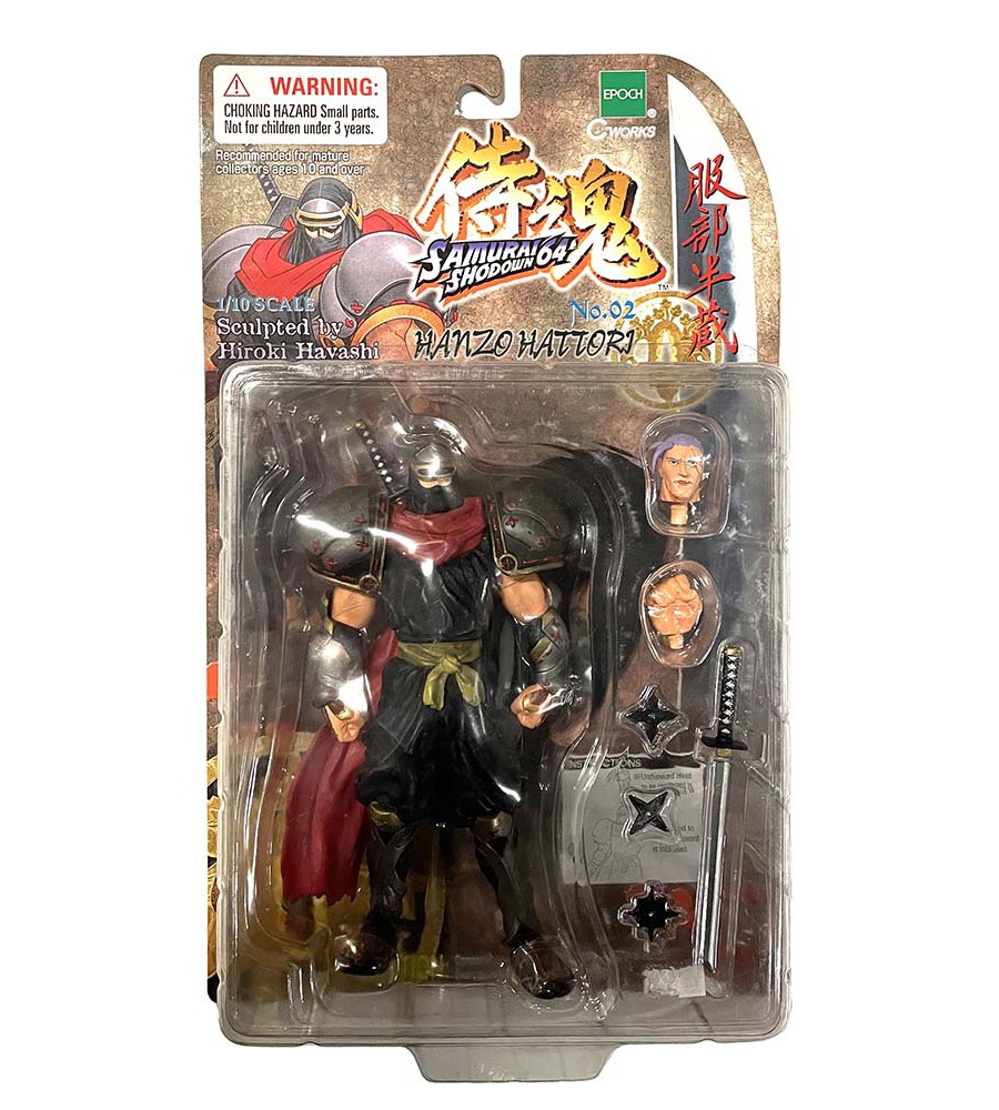 Samurai Showdown 64: Hanzo Hattori Action Figure - Visiontoys
