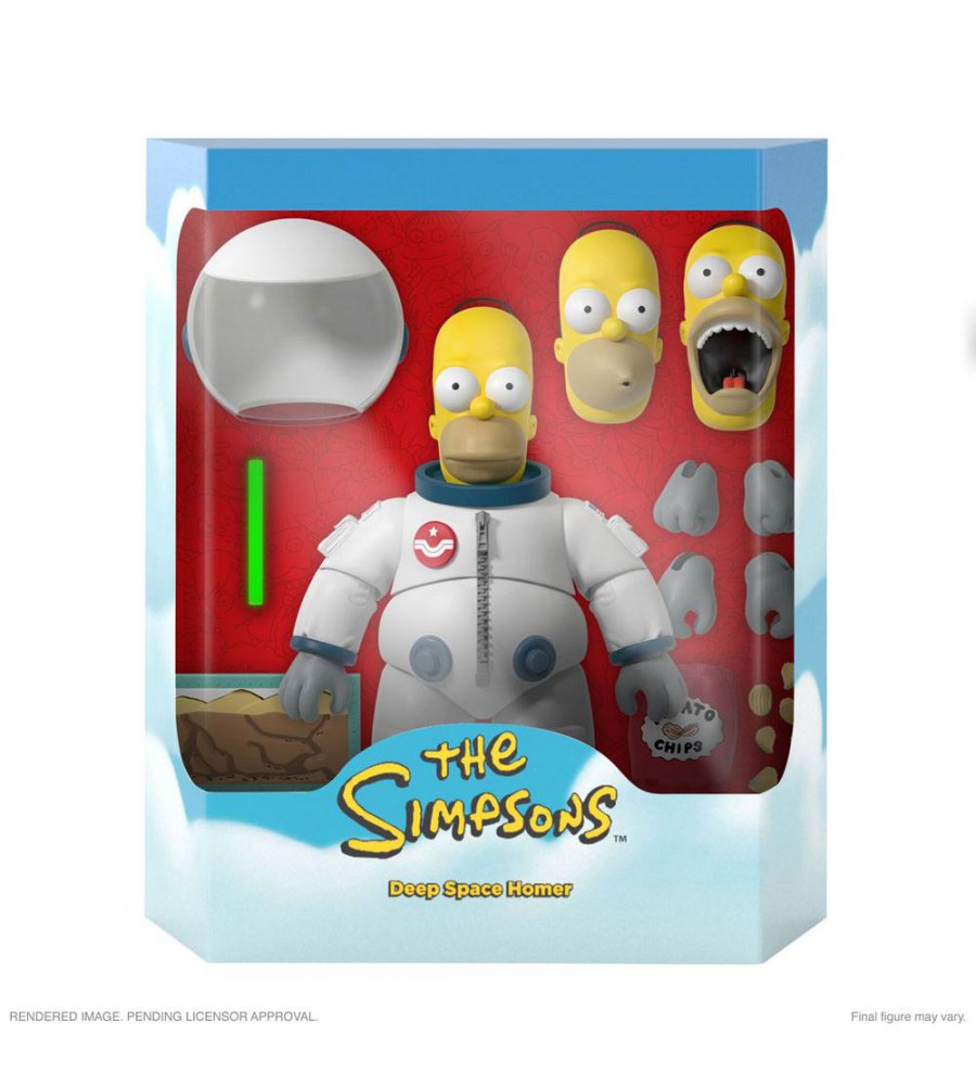 The Simpsons: Ultimates Deep Space Homer Deluxe Action Figure - Visiontoys