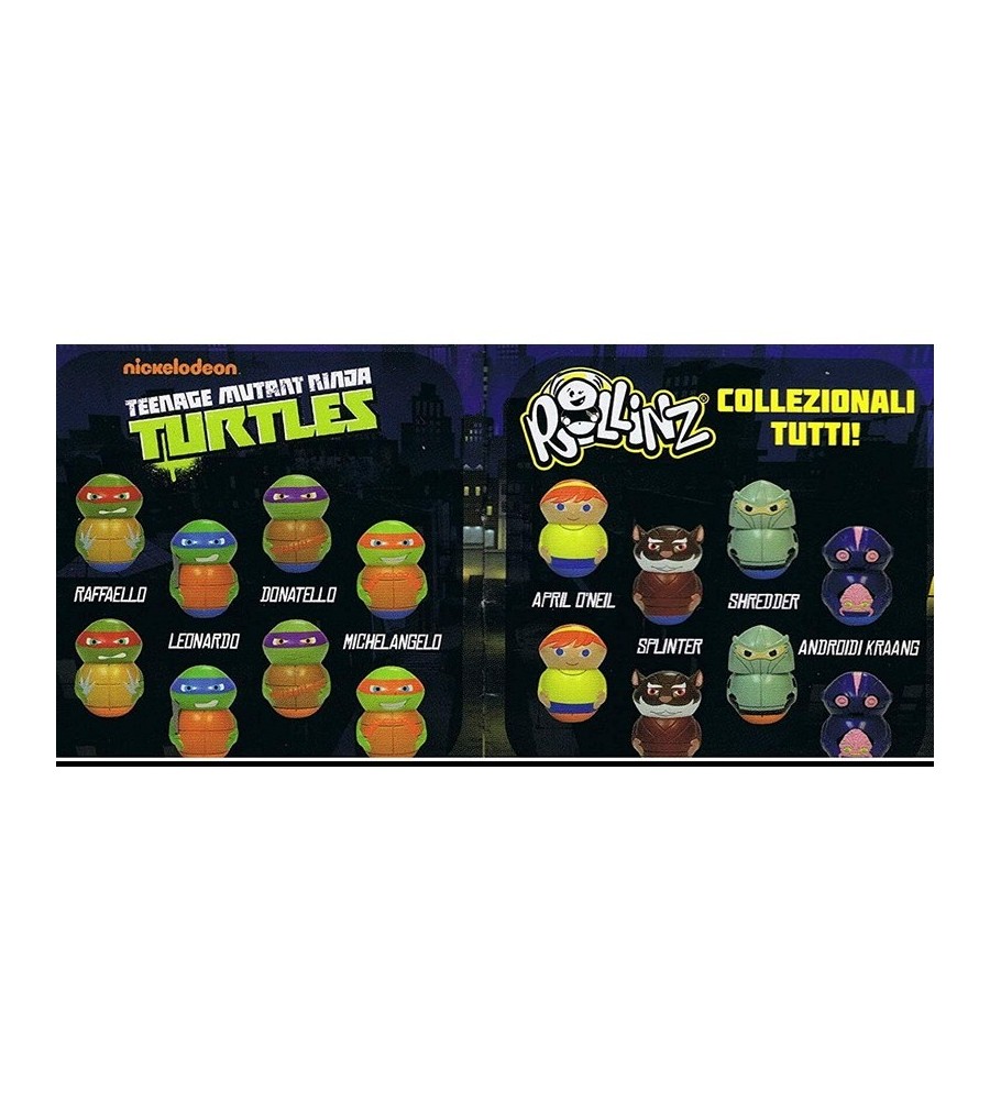 Teenage Mutant Ninja Turtles: Rollinz Mini Bust Figure Blind Bag ...