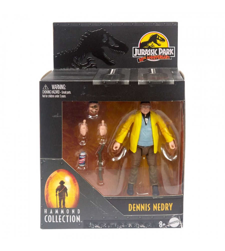 Jurassic Park: Hammond Collection Dennis Nedry Action Figure - Visiontoys