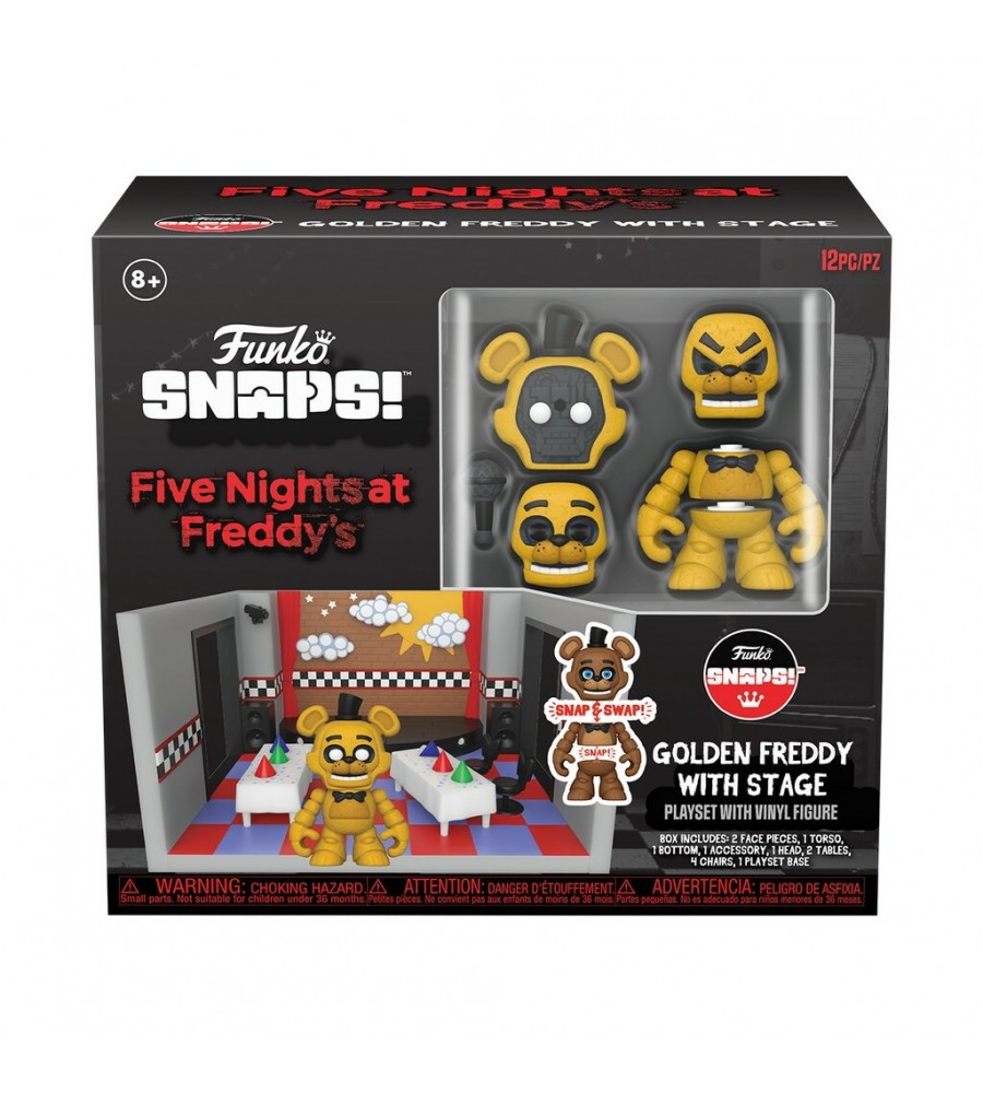 Five Nights at Freddy's: Funko Snaps Golden Freddy with Stage Snap ...