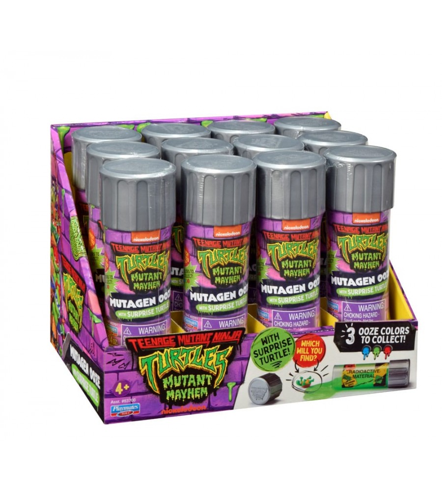 Teenage Mutant Ninja Turtles Mutant Mayham: Ooze Canister with Figure ...