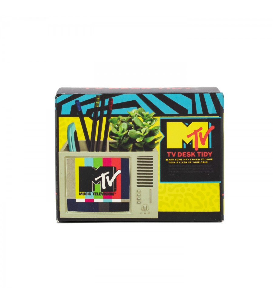 MTV: Retro Television Desk Tidy Pen Pot - Visiontoys