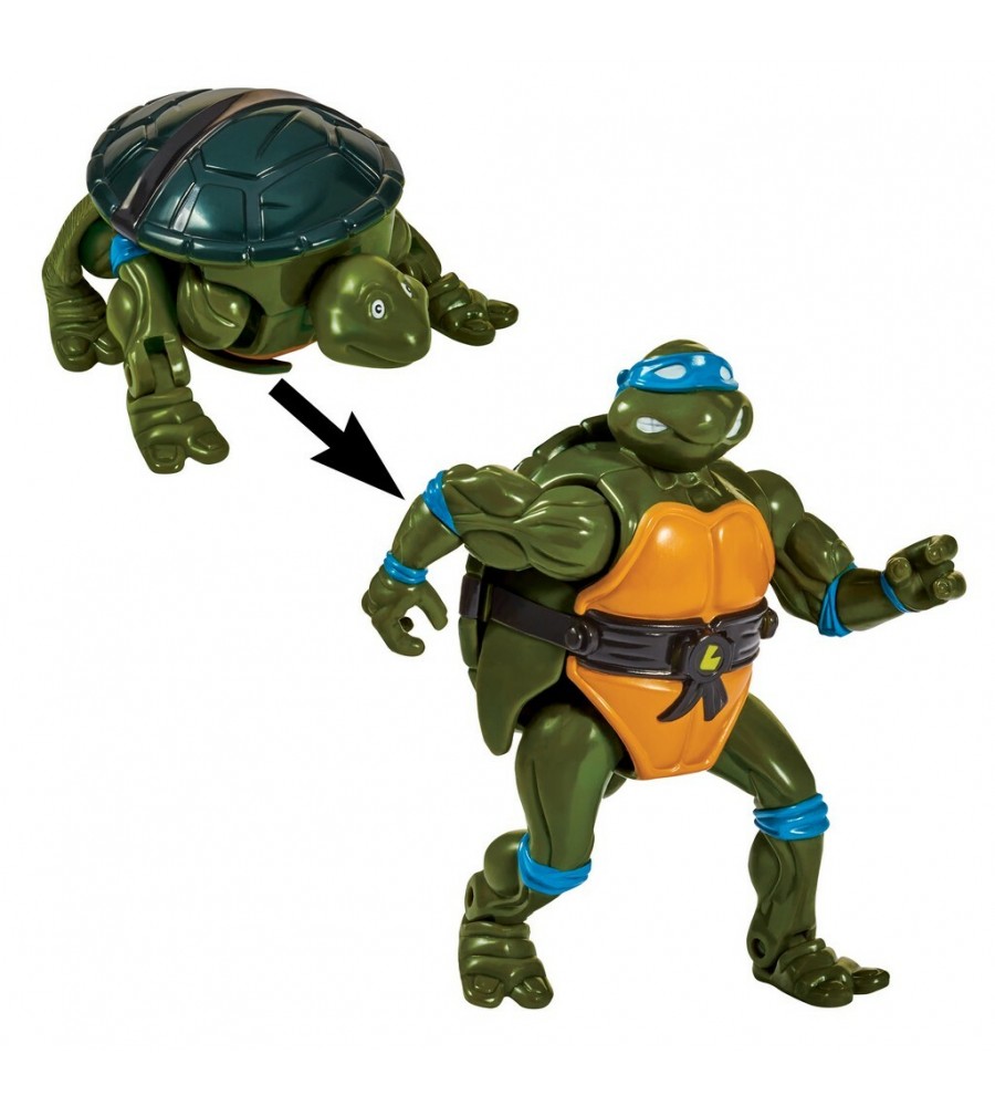 Teenage Mutant Ninja Turtles: Vintage 2023 Classic 90's Style Mutatin Leonardo Action Figure ...
