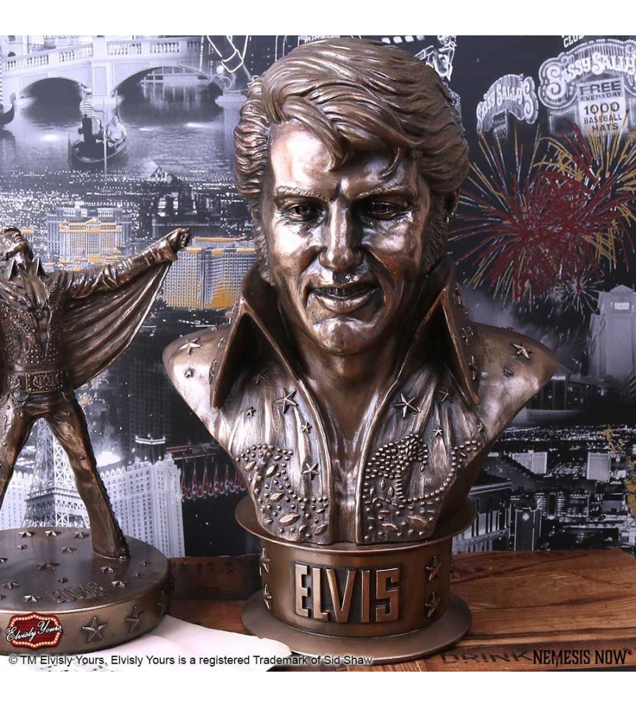 Elvis Presley: Elvis Bust 9 inch Statue - Visiontoys