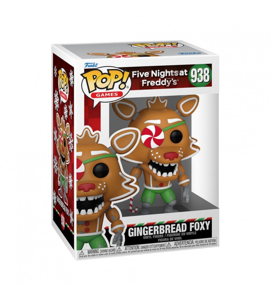 Five Nights at Freddy's: Funko Pop! Gingerbread Foxy Vinyl Figure ...