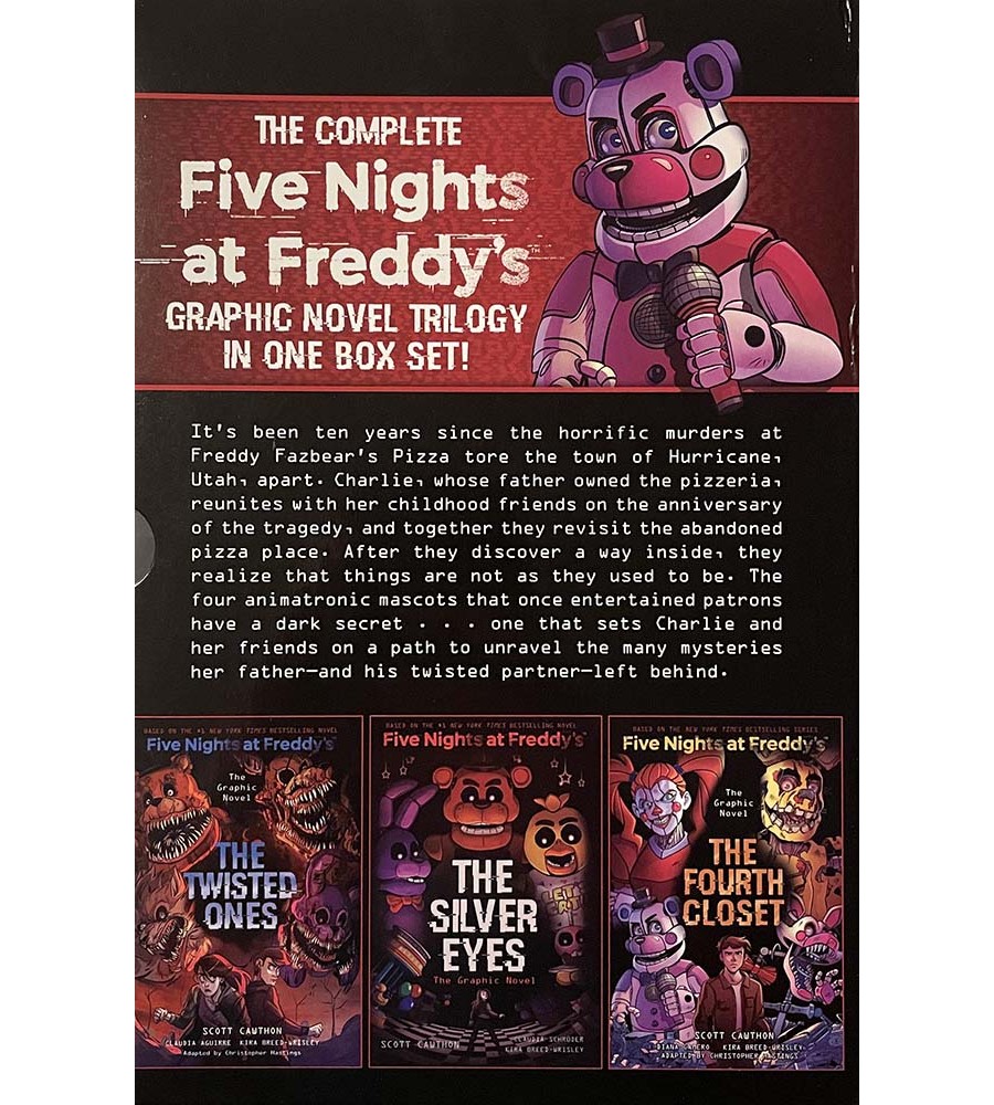 Five Nights at Freddy's: Graphic Novel Trilogy Comic Book Box Set ...