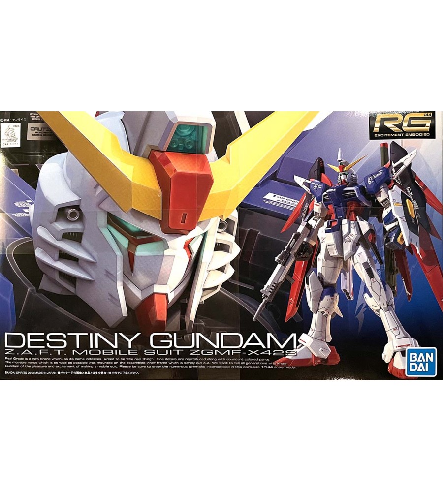 Gundam: 1/144 RG Destiny Gundam Model Kit - Visiontoys