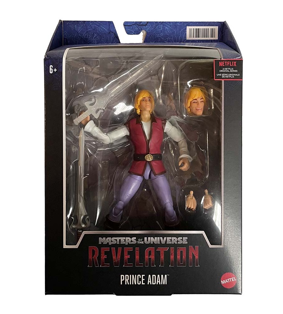 Masters of the Universe Revelation: Masterverse Prince Adam Action ...