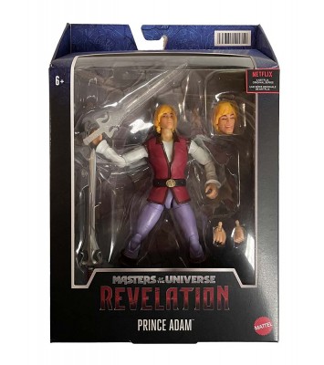 Masters of the Universe Revelation: Masterverse Prince Adam Action ...