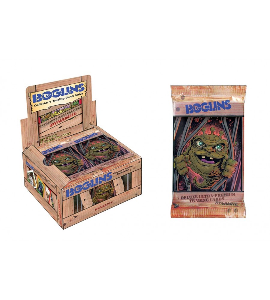 Boglins: Collector's Trading Cards Series Booster Pack - Visiontoys