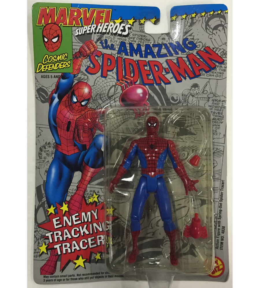 Marvel Heroes: Enemy Tracking Tracer Spider-Man Action Figure - Visiontoys