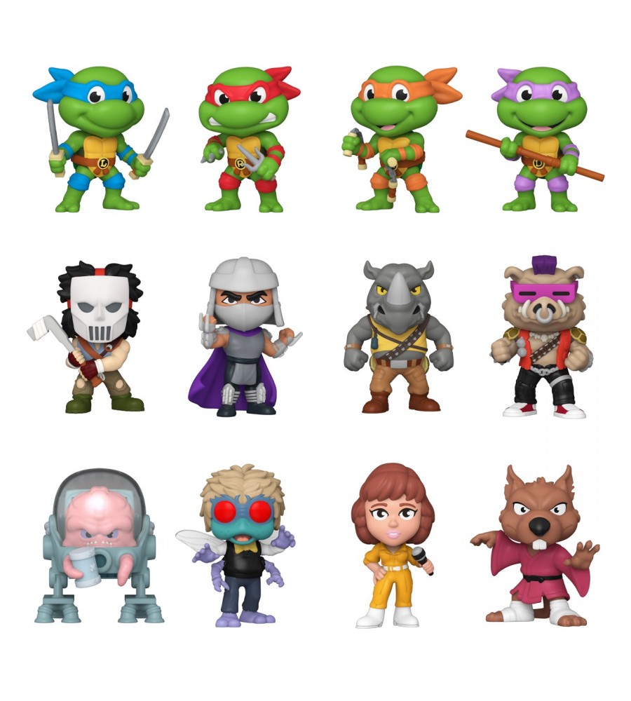Teenage Mutant Ninja Turtles: Classic Cartoon Mystery Mini Figure Blind ...