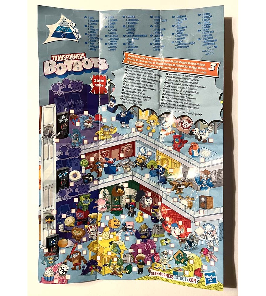 Transformers Botbots: Series 3 Changers Mini Figure Blind Bag - Visiontoys