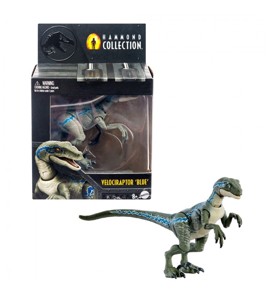 Jurassic Park: Hammond Collection Velociraptor Blue Action Figure ...