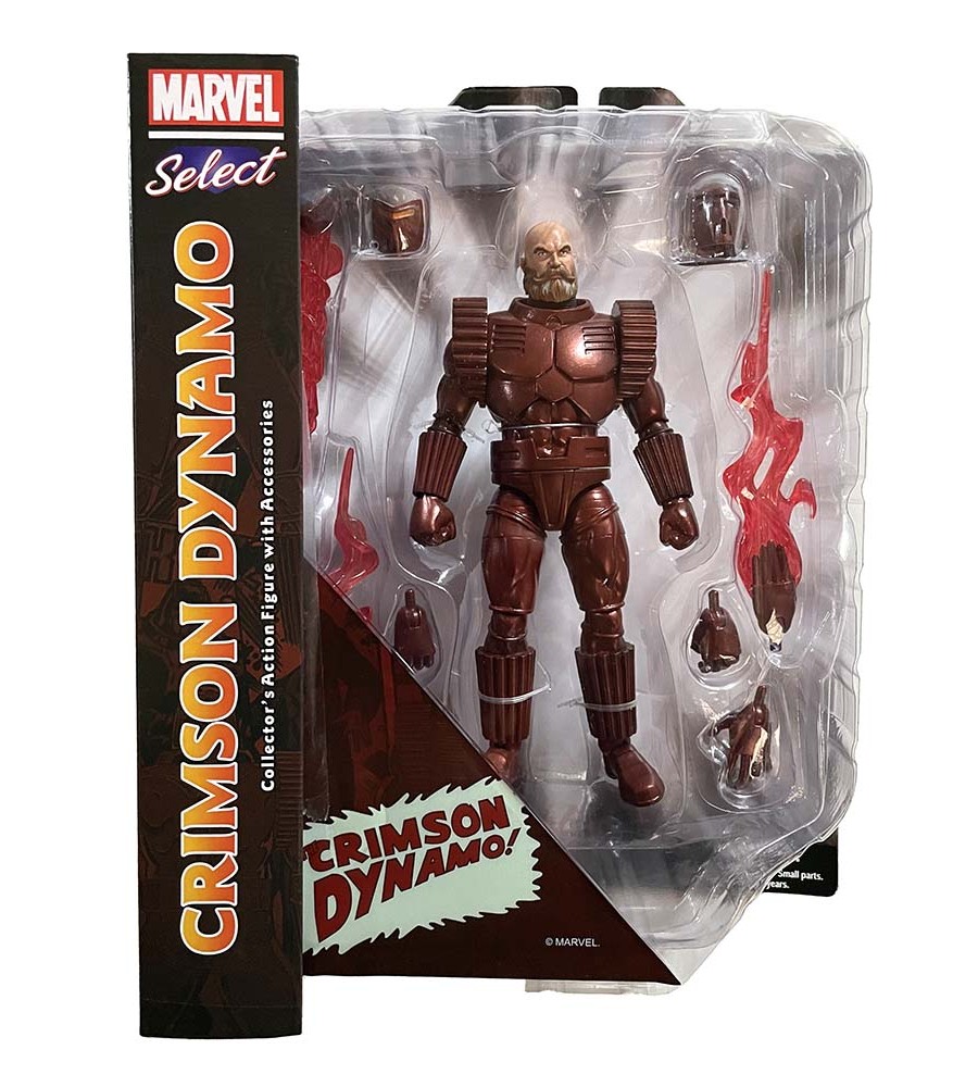 Marvel Select: Crimson Dynamo Action Figure - Visiontoys
