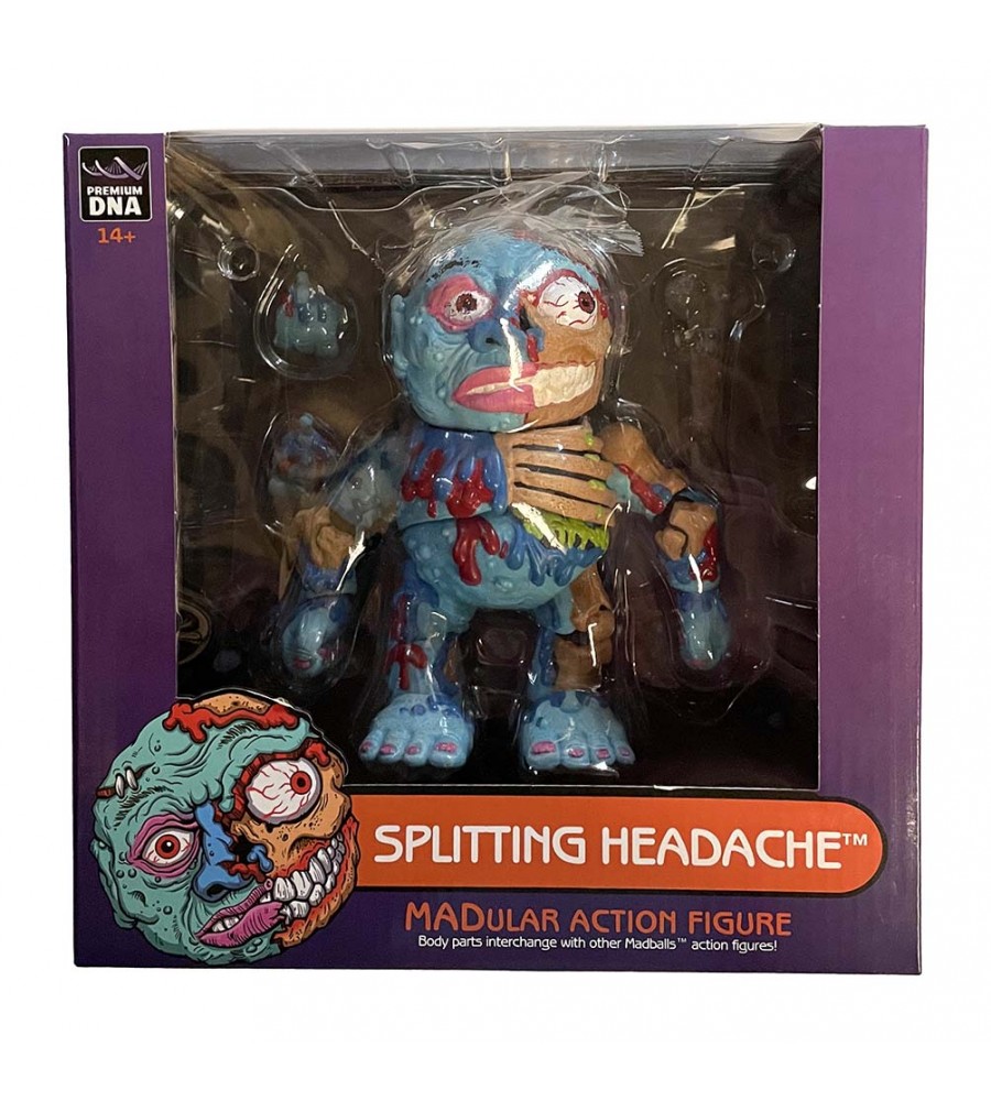 Madballs: Splitting Headache Premium Action Figure - Visiontoys