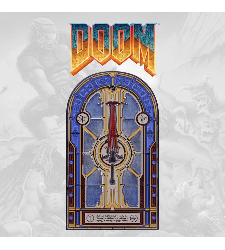 DOOM Eternal: Crucible Sword Metal Enamel Ingot - Visiontoys