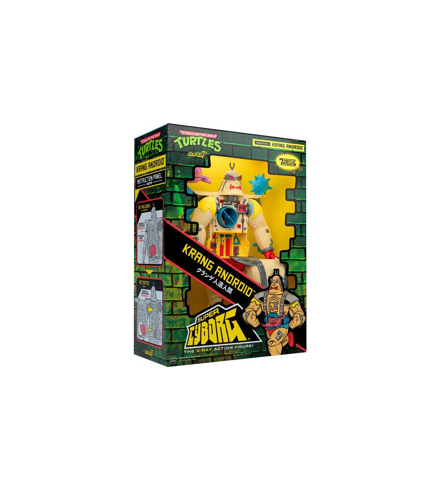 Teenage Mutant Ninja Turtles: Super Cyborg Krang Action Figure - Visiontoys