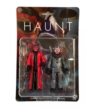 Eli Roth's Haunt: Devil & Clown Retro Style Action Figure 2-pack ...