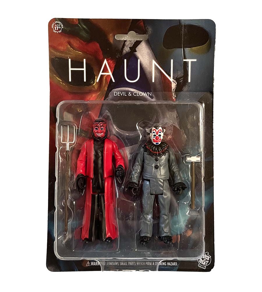 Eli Roth's Haunt: Devil & Clown Retro Style Action Figure 2-pack ...