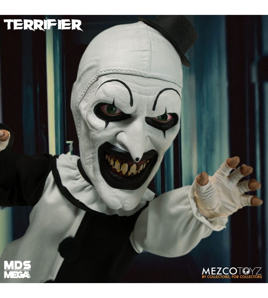 Terrifier: Mega Scale 15 inch Art The Clown Doll - Visiontoys