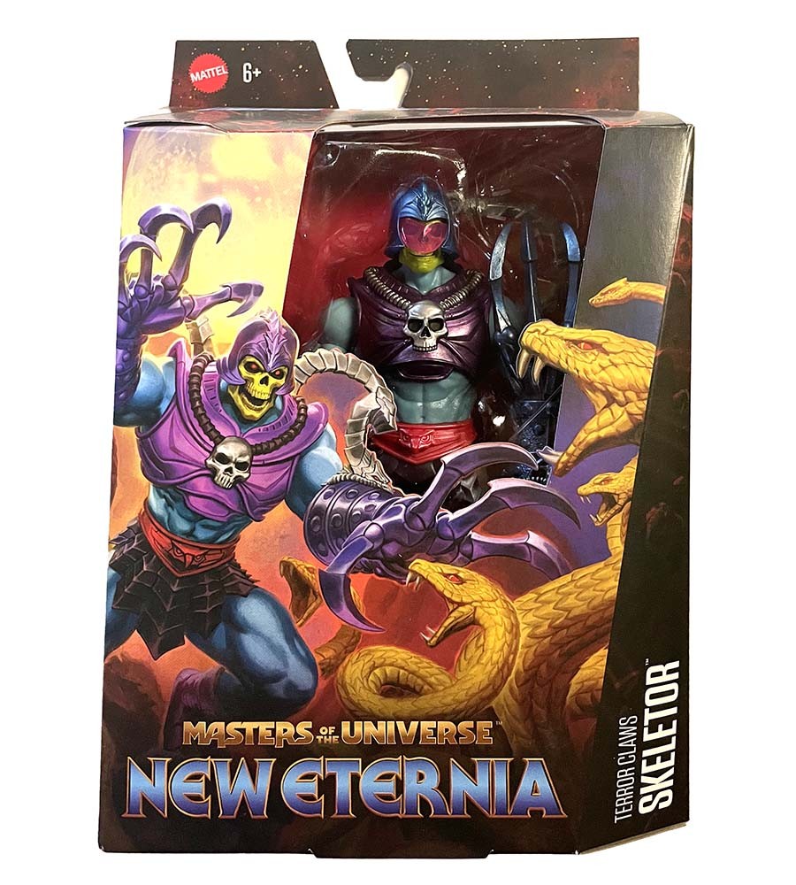 Masters of the Universe New Eternia: Masterverse Terror Claws Skeletor ...