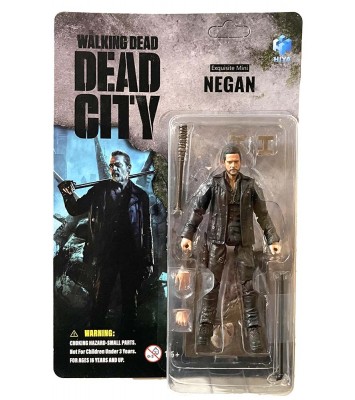 The Walking Dead Dead City: Hiya Negan Exquisite Mini Action Figure ...