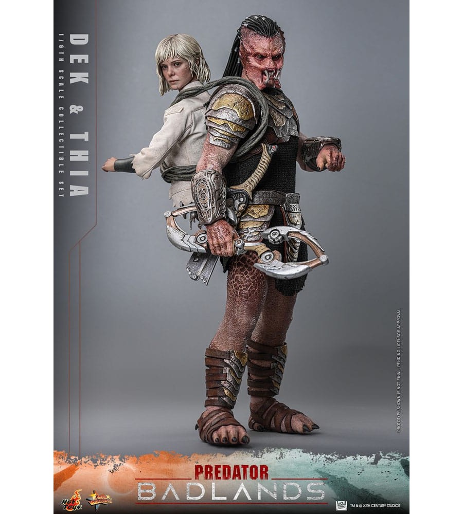 (BINNENKORT VERKRIJGBAAR) Predator Badlands: Dek & Thia 1/6 sixth scale ...