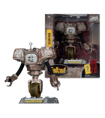 Fallout TV Series: Securitron (season 2) Movie Maniacs Action Figure ...