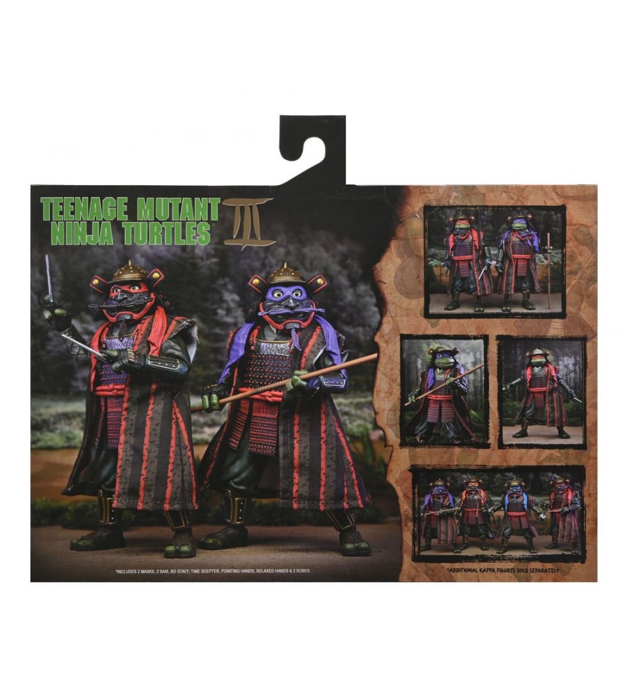 Teenage Mutant Ninja Turtles: Movie III Donatello & Raphael 7 inch ...