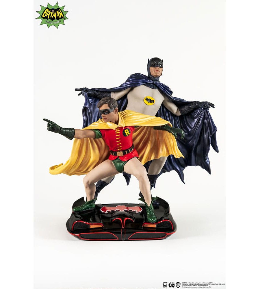 Batman 1966: Batman & Robin PVC Diorama Statue - Visiontoys