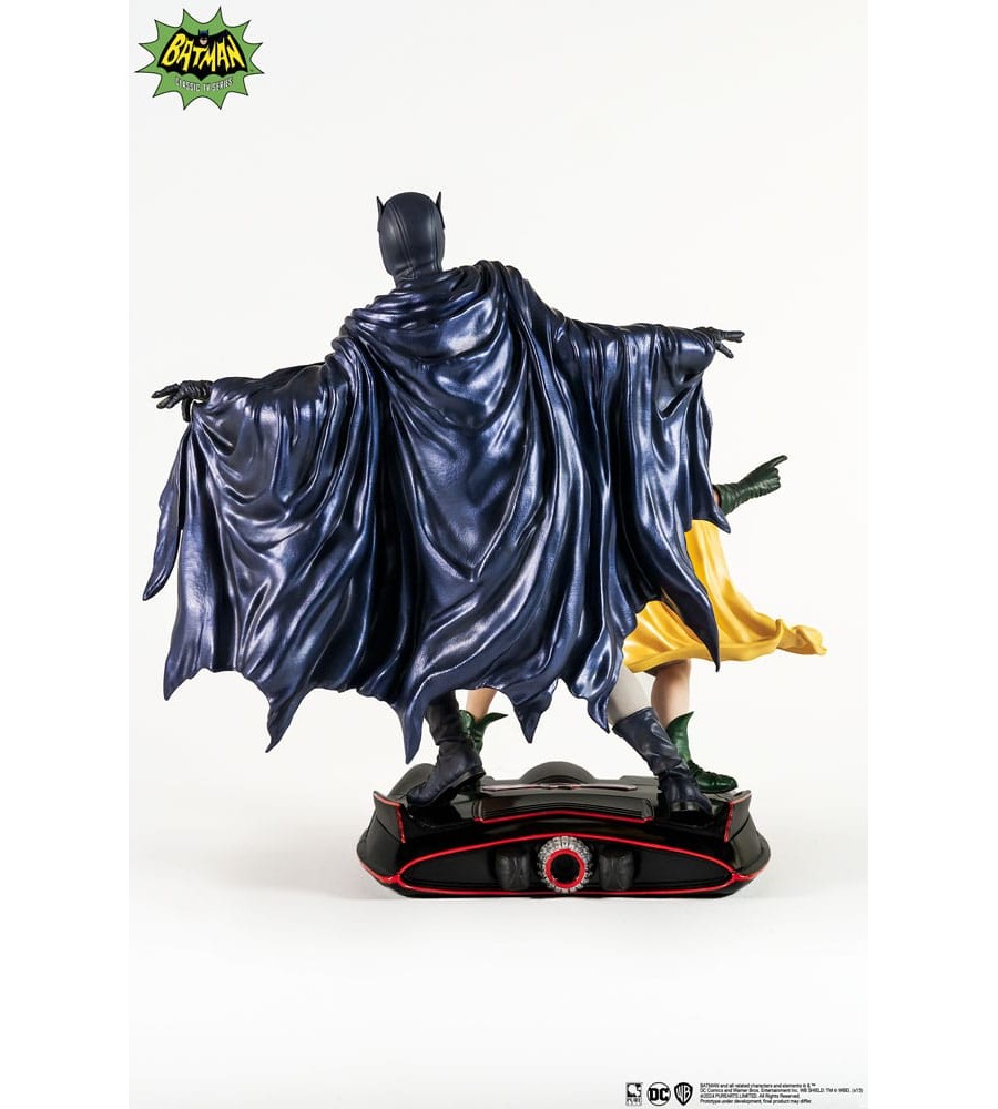 Batman 1966: Batman & Robin PVC Diorama Statue - Visiontoys