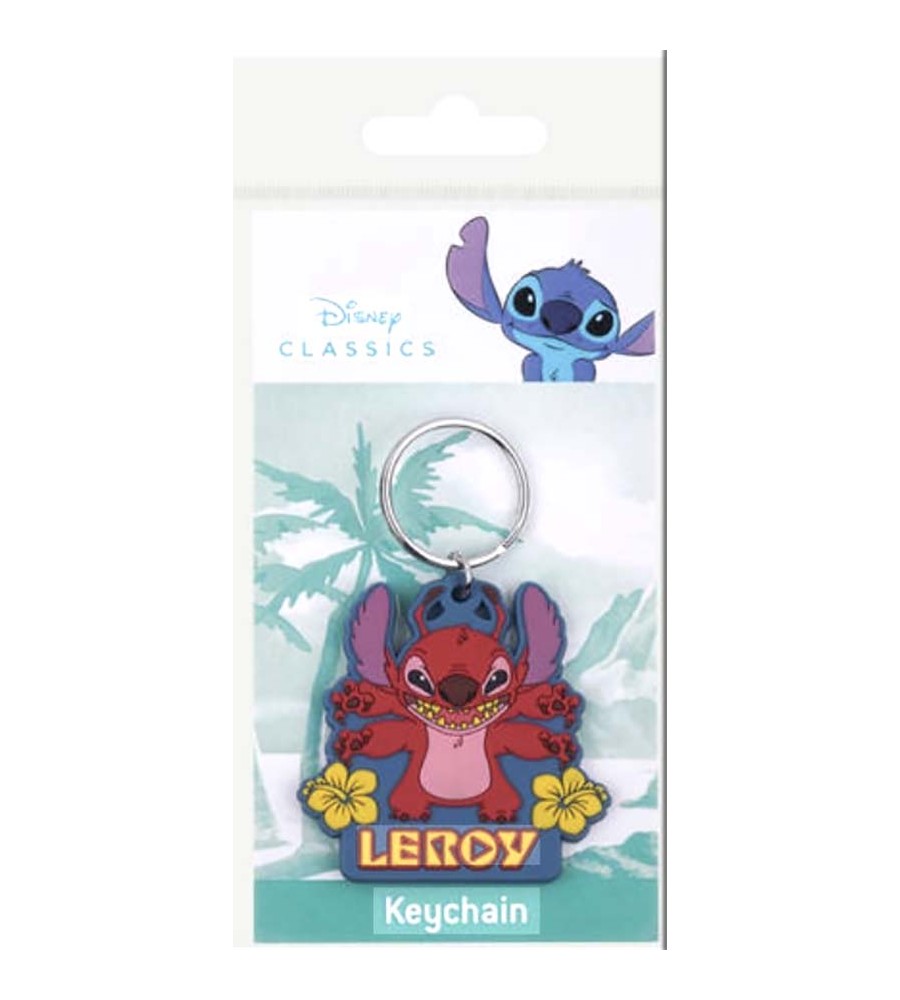 Lilo & Stitch: Leroy Rubber Keychain - Visiontoys