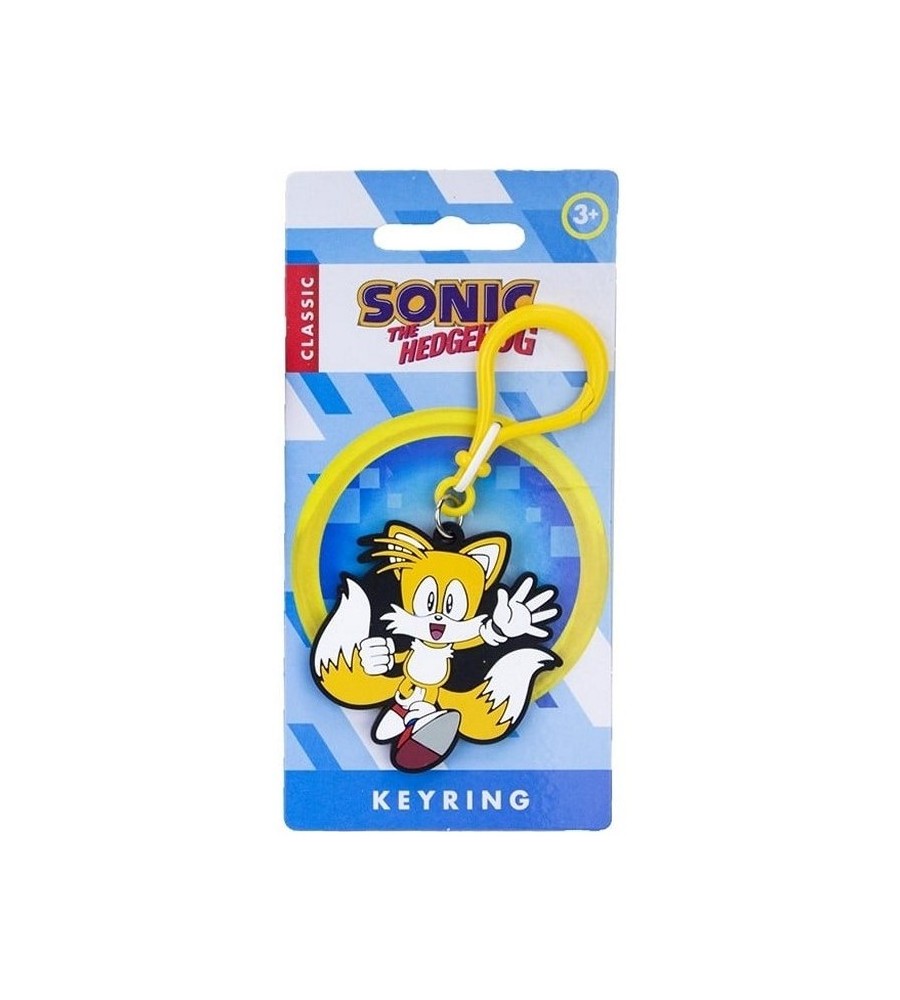 Sonic the Hedgehog: Classic Tails Rubber Keychain - Visiontoys