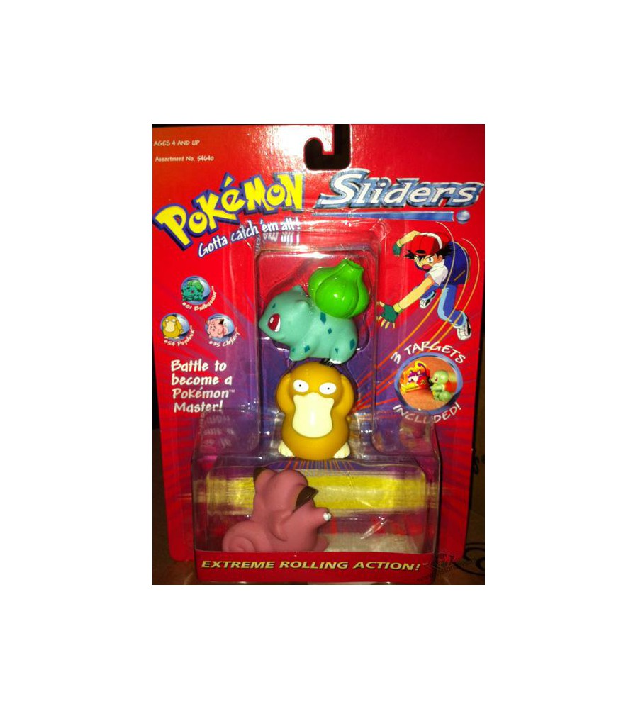 Pokemon: Sliders 3-Pack 2 - Visiontoys