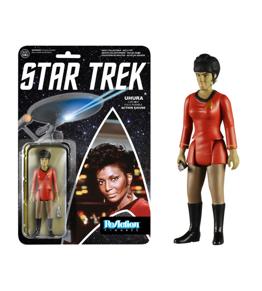 Star Trek: ReAction Uhura Retro Action Figure - Visiontoys