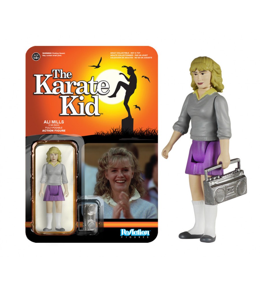 The Karate Kid: ReAction Ali Mills Retro Action Figure - Visiontoys
