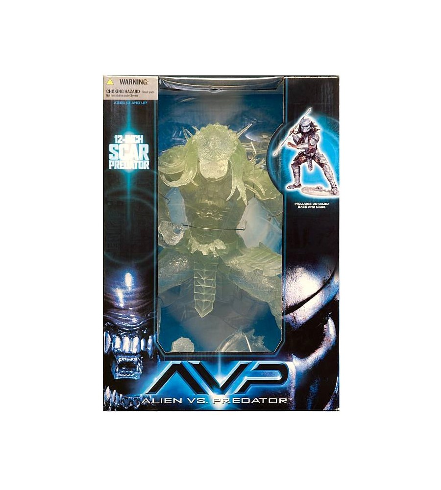 AVP: Alien vs. Predator: 12 inch Stealth Scar Predator - Visiontoys