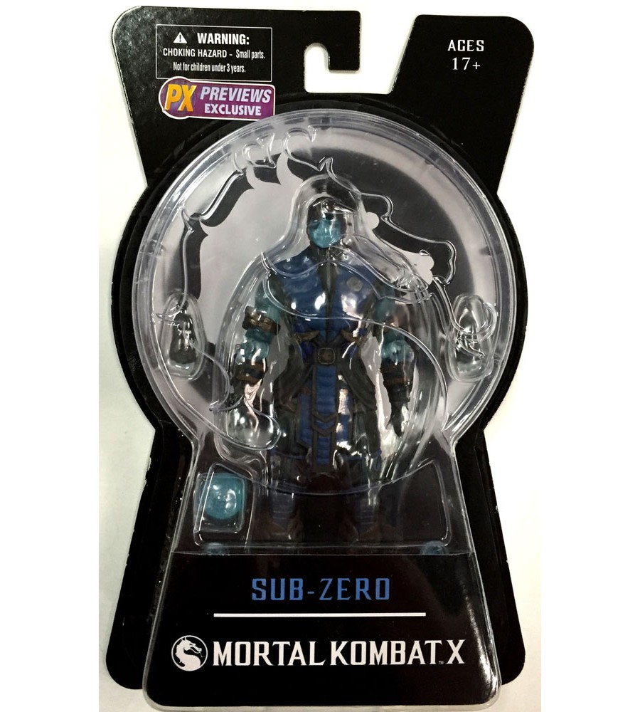 Mortal Kombat X: Sub-Zero Iced Exclusive Action Figure - Visiontoys