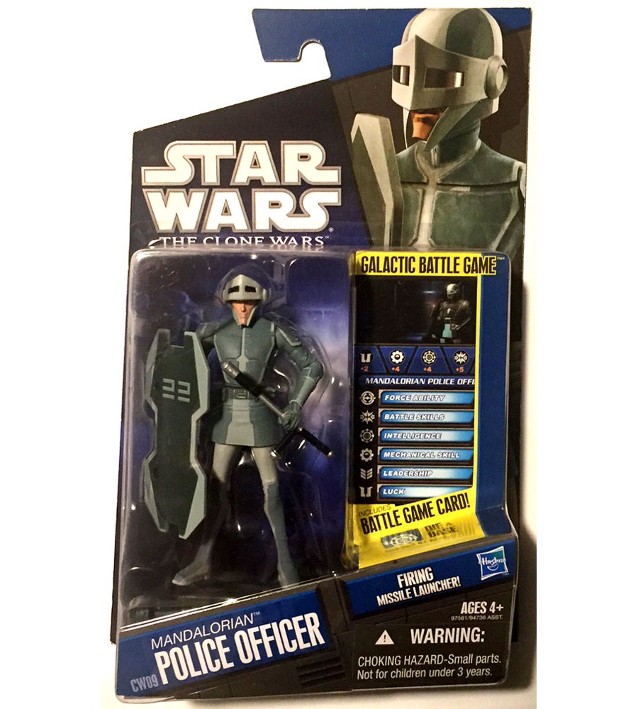 Star Wars 2011: Clone Wars Mandalorian Police Officer - Visiontoys