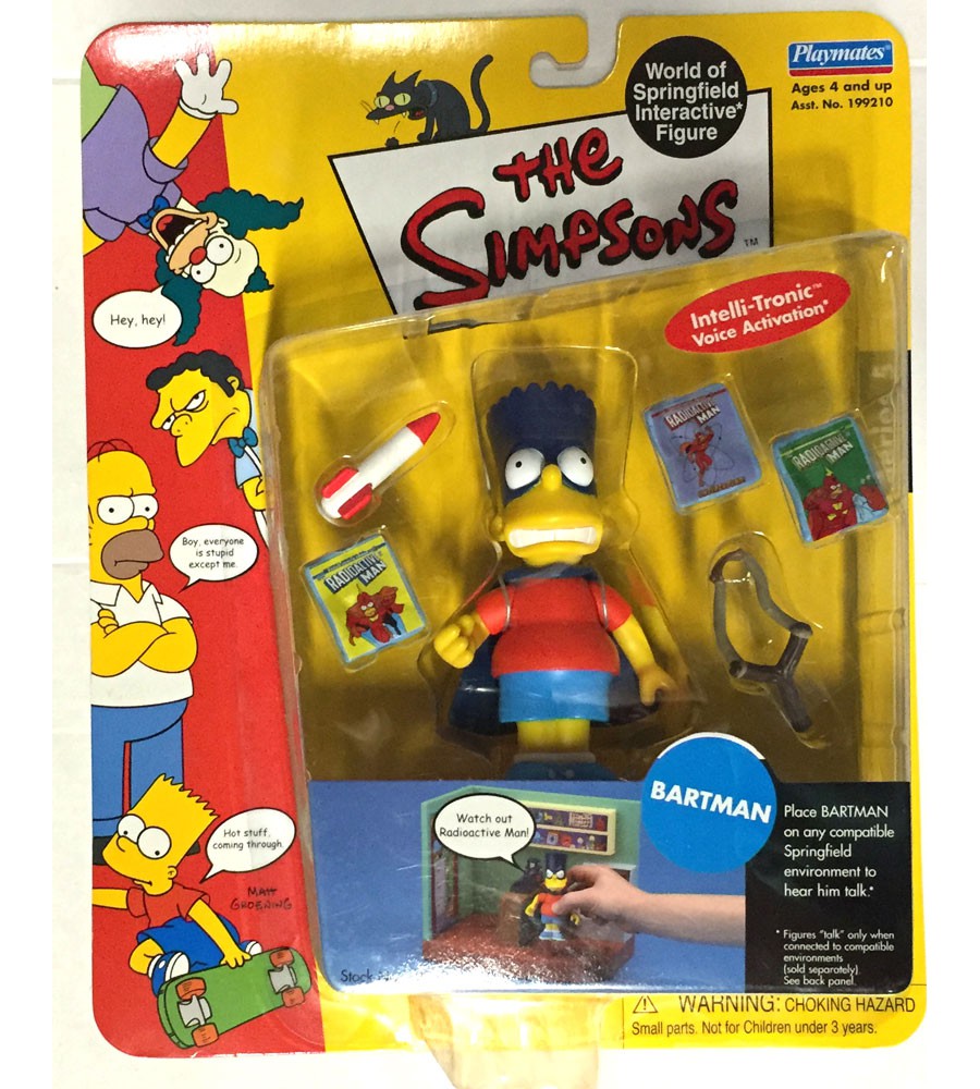 The Simpsons: Bartman Action Figure - Visiontoys