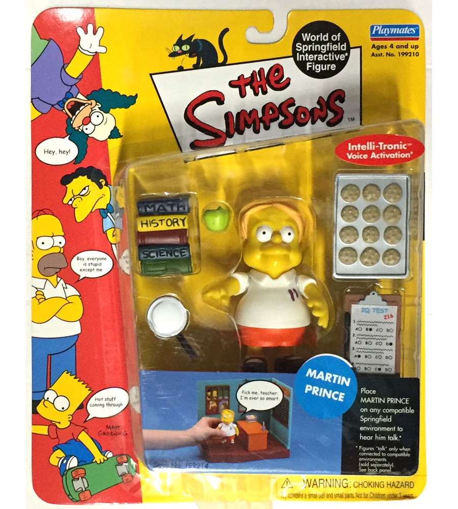 The Simpsons: Martin Prince Action Figure - Visiontoys