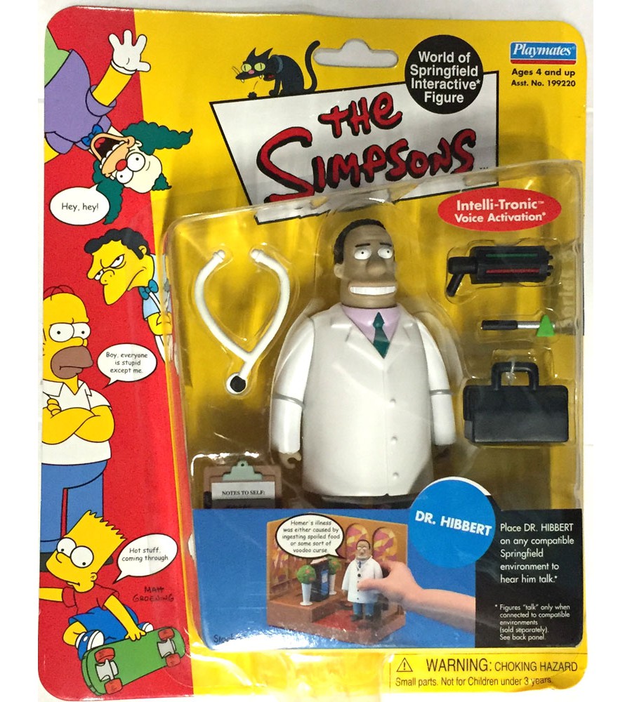 The Simpsons: Dr. Hibbert Action Figure - Visiontoys