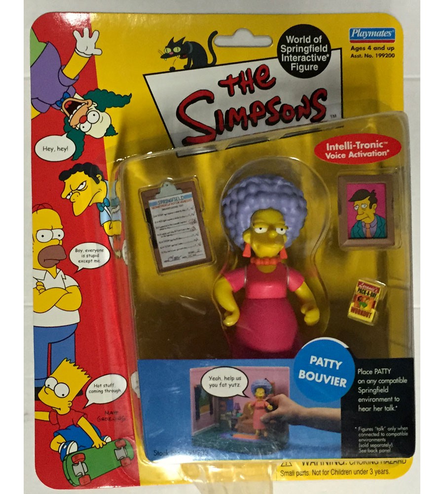 The Simpsons: Patty Bouvier Action Figure - Visiontoys