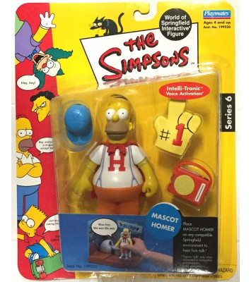 The Simpsons: Mascot Homer Action Figure - Visiontoys