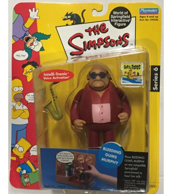 The Simpsons: Bleeding Gums Murphy Action Figure - Visiontoys