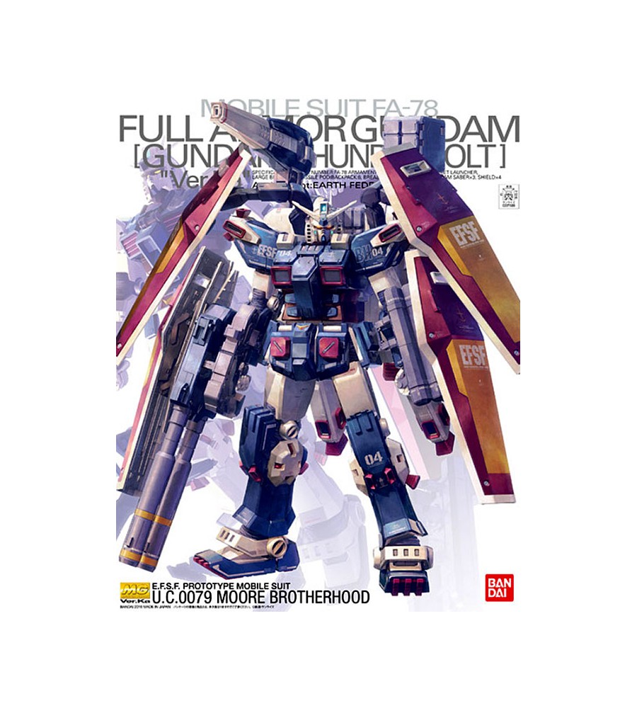 Gundam: 1/100 MG Full Armor Gundam Thunderbolt Ver.Ka - Visiontoys