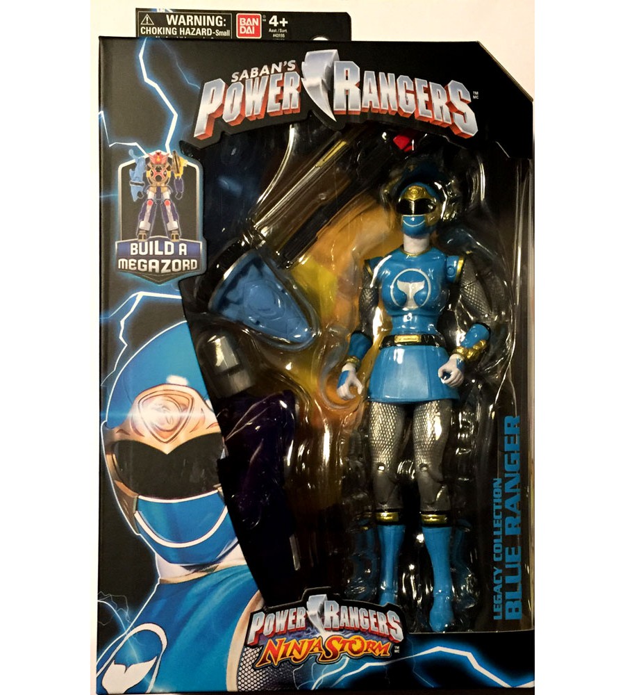 Power Rangers Legacy: Ninja Storm Blue Ranger - Visiontoys
